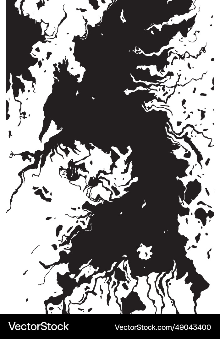 Abstract ink flow Royalty Free Vector Image - VectorStock