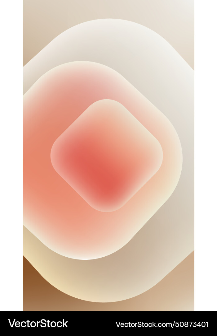 Liquid shapes with gradient of Royalty Free Vector Image