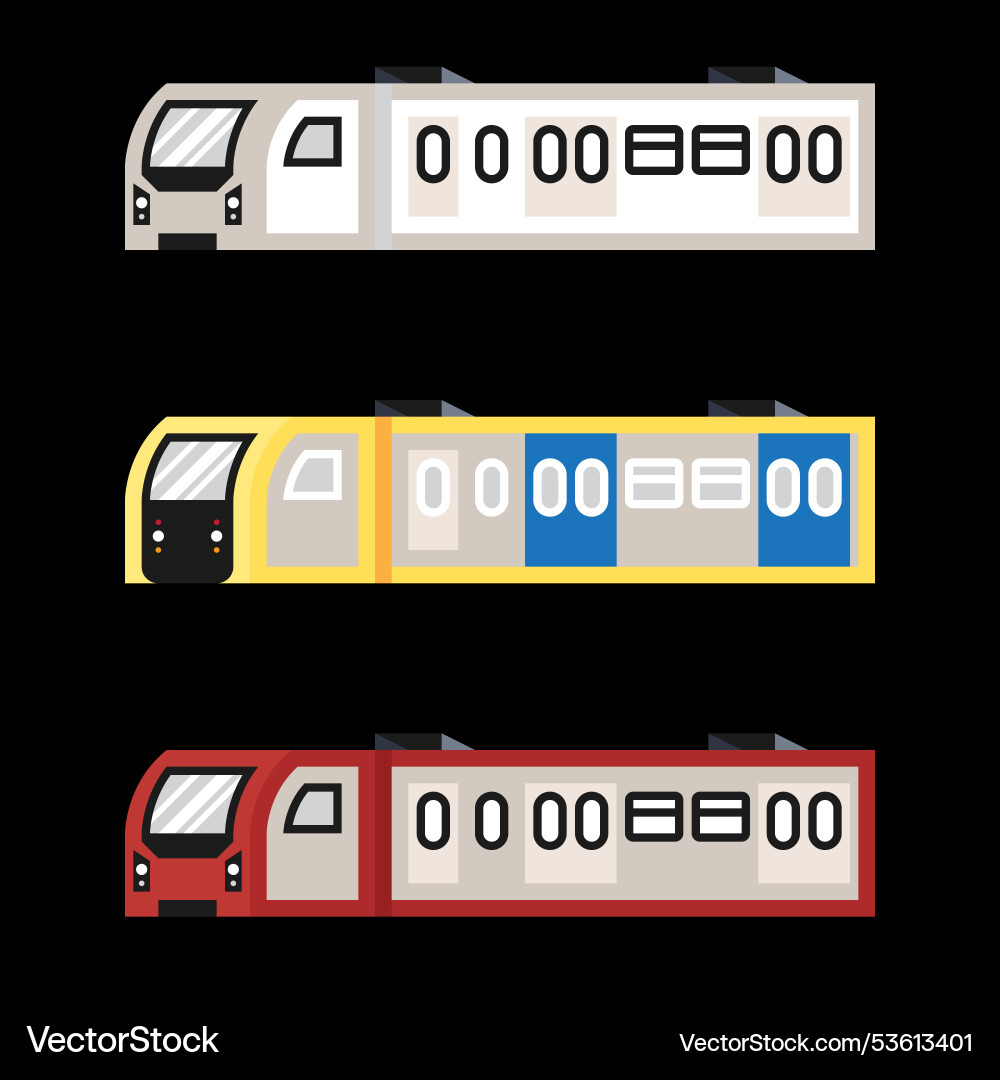 Trains Royalty Free Vector Image - VectorStock