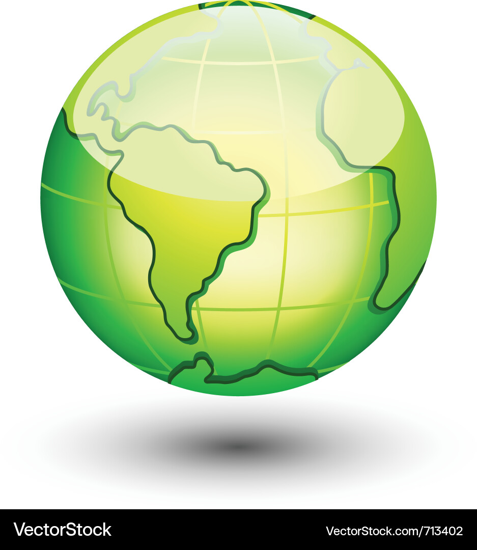 Earth icon Royalty Free Vector Image - VectorStock