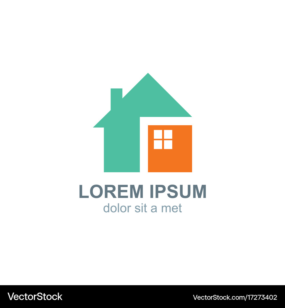 Modern House Icon Set Royalty Free Vector Image