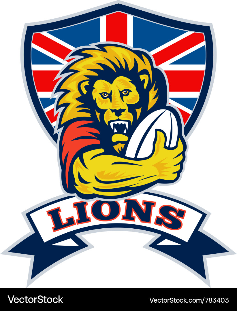 British Lions Rugby Vector Images (17)