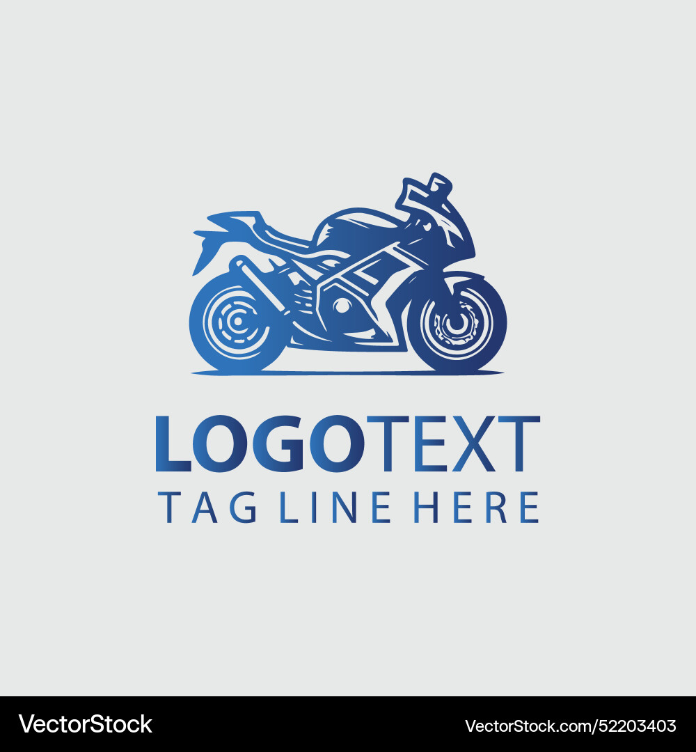 Fast bike logo Royalty Free Vector Image - VectorStock