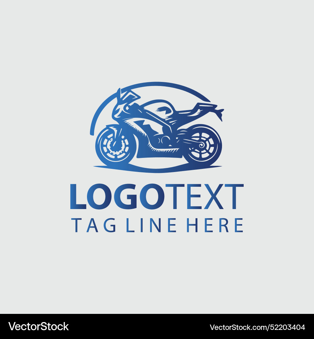 Fast bike logo Royalty Free Vector Image - VectorStock