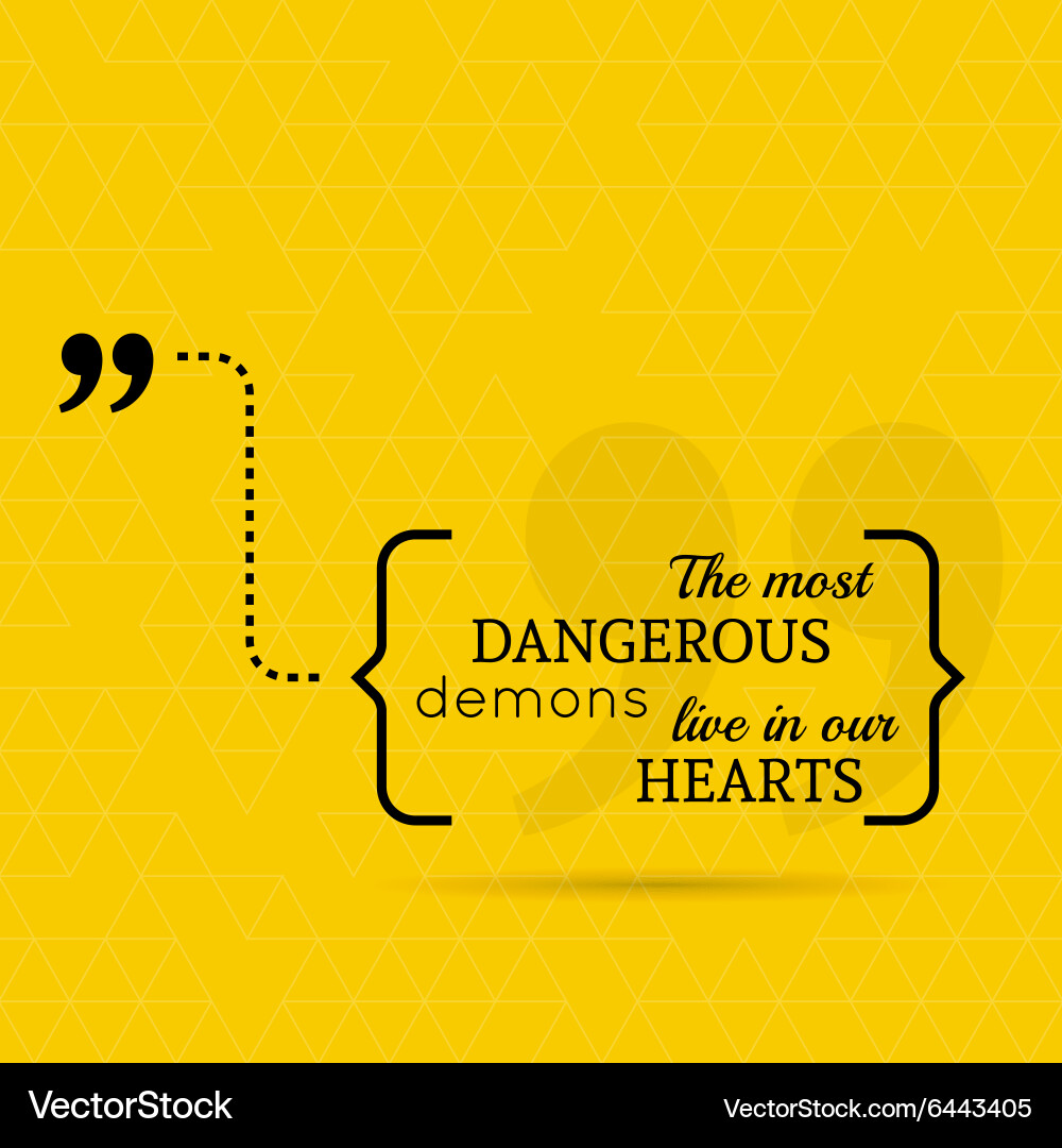 Inspirational quote Royalty Free Vector Image - VectorStock