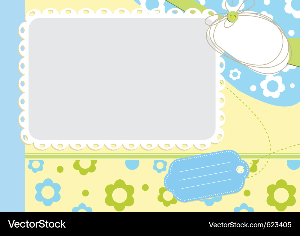 Kids frame Royalty Free Vector Image - VectorStock