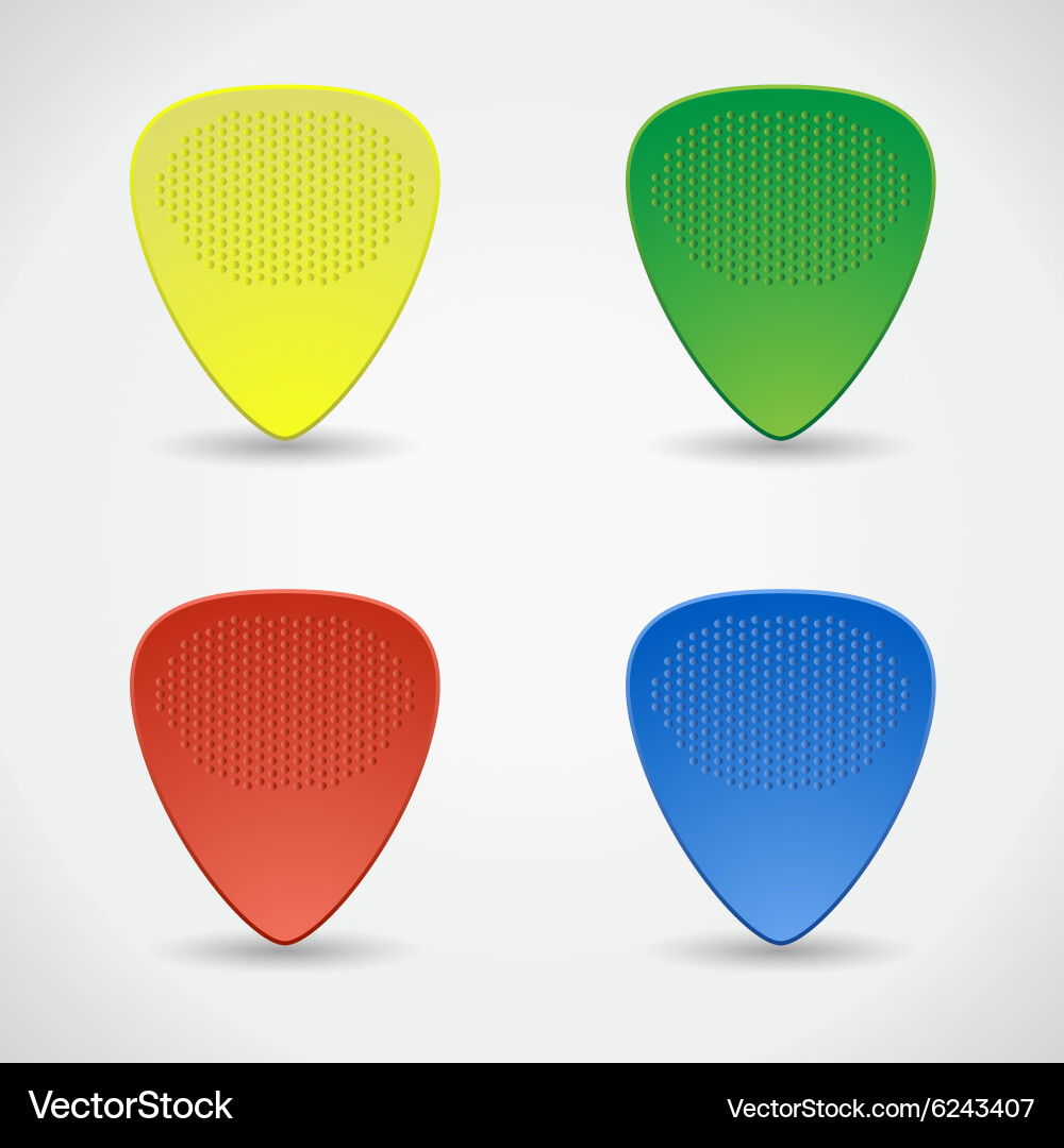 Plectrum Royalty Free Vector Image - VectorStock