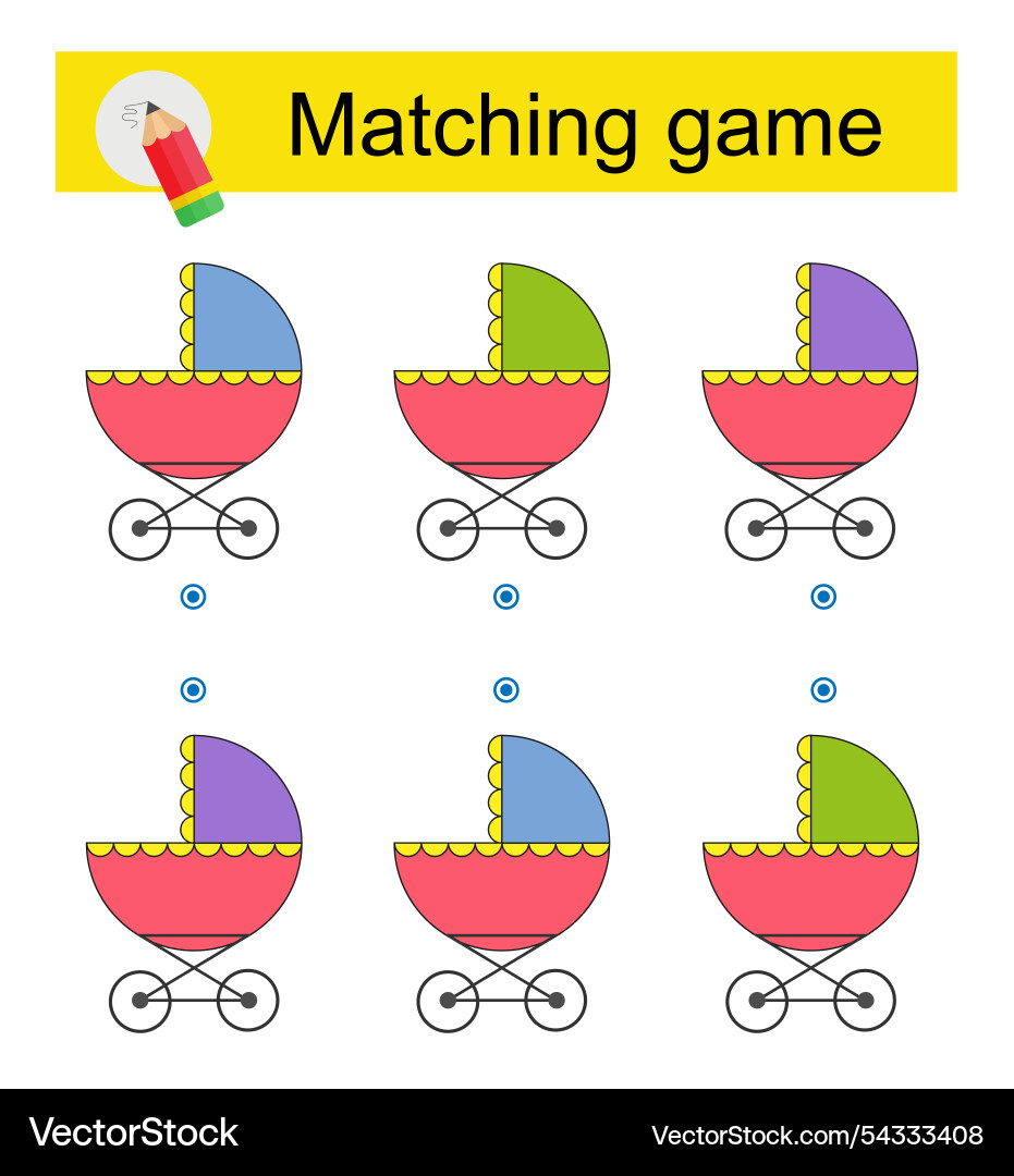 Attention task for kids Royalty Free Vector Image