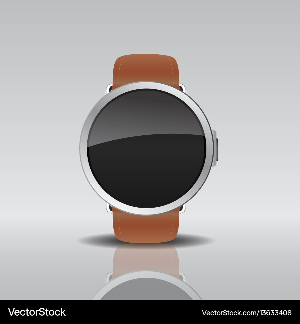 Smart electronic intelligence watch Royalty Free Vector
