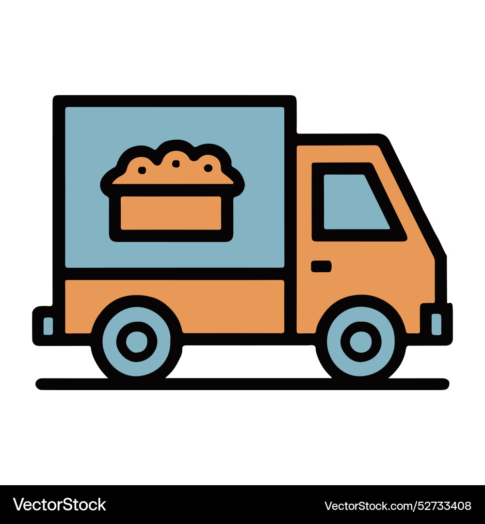 Supply car Royalty Free Vector Image - VectorStock