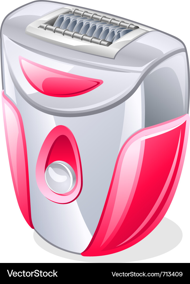 Epilator Royalty Free Vector Image - VectorStock