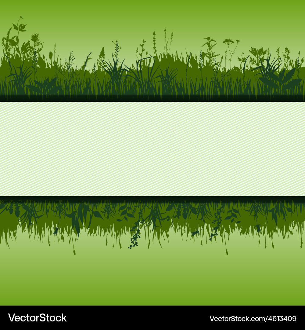 Green strip Royalty Free Vector Image - VectorStock