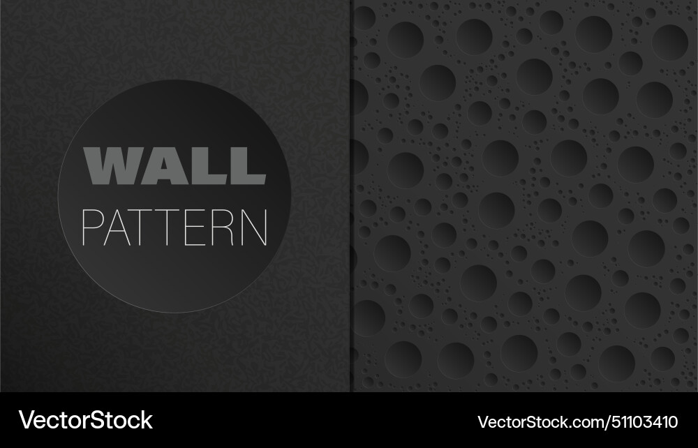 Abstract dark wall pattern suitable for various Vector Image