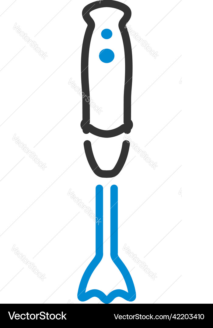 Hand blender icon Royalty Free Vector Image - VectorStock