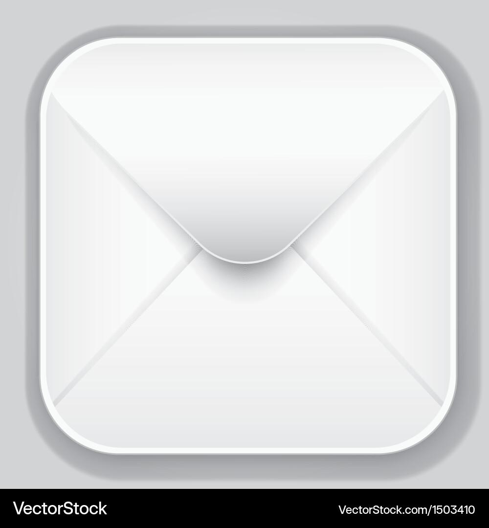 Message app icon Royalty Free Vector Image - VectorStock