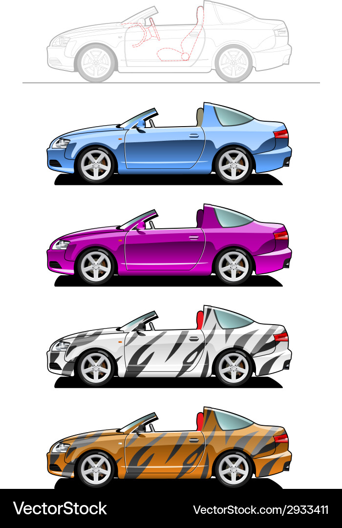 Targa Royalty Free Vector Image - VectorStock