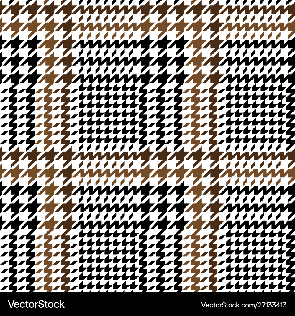 Classic Houndstooth Check Pattern Royalty Free Vector Image