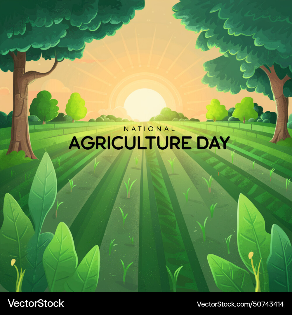 Agriculture farmer day design national Royalty Free Vector
