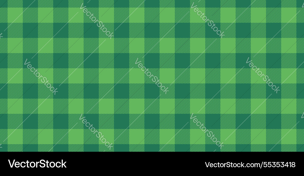 Vibrant green gingham check pattern perfect Vector Image