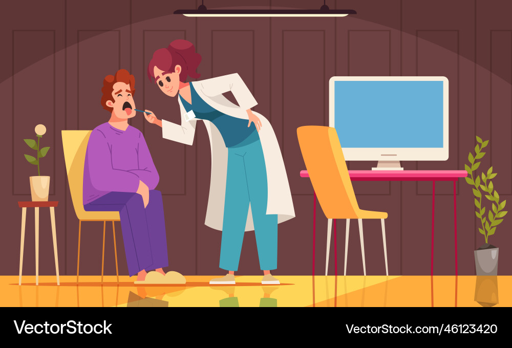 Doctor cartoon concept Royalty Free Vector Image