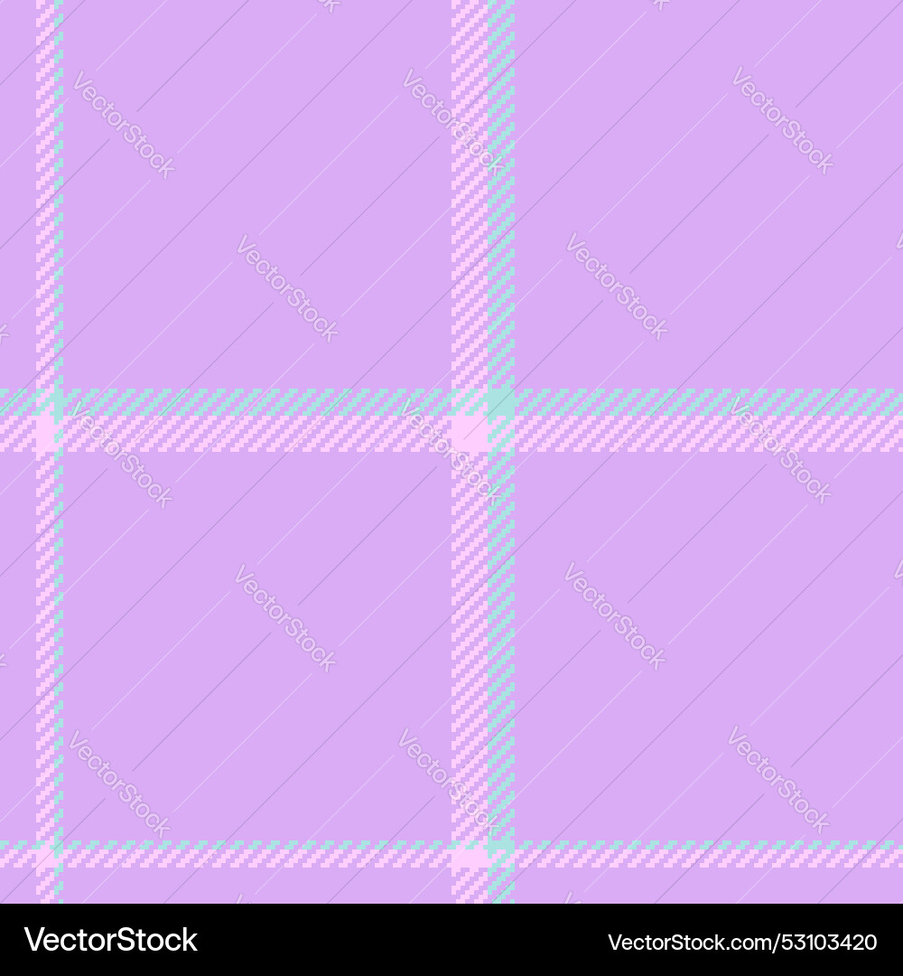 Knit fabric plaid panel pattern texture tartan Vector Image
