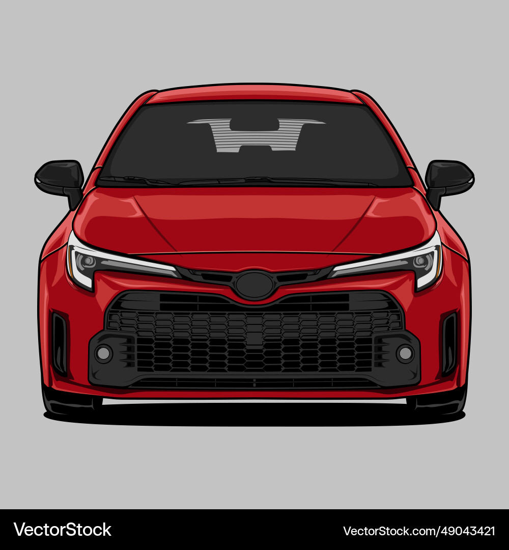 Gr corolla Royalty Free Vector Image - VectorStock