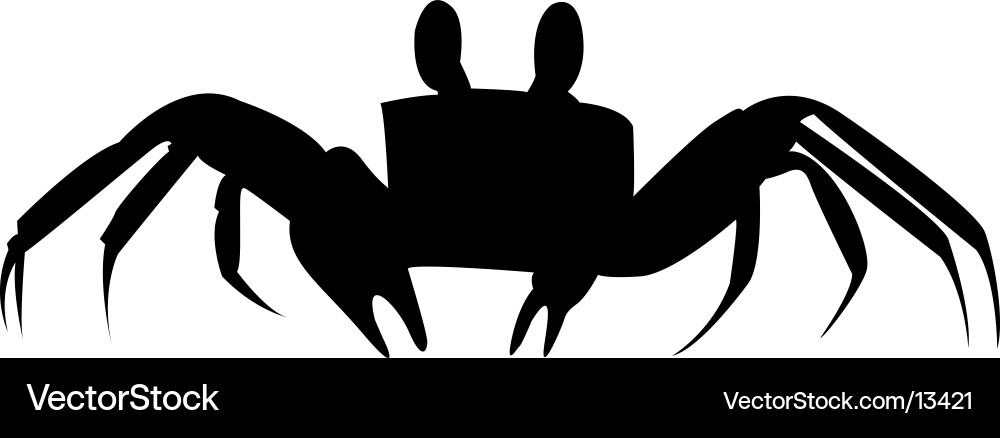 Little crab Royalty Free Vector Image - VectorStock