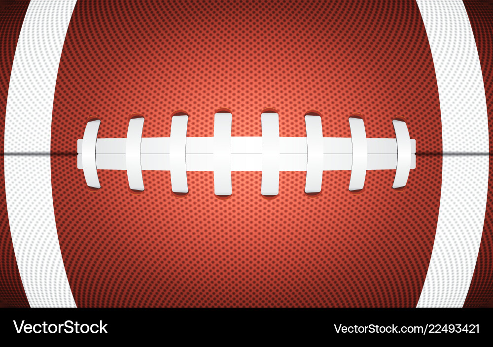 Rugby Ball Texture Royalty Free Vector Image - VectorStock
