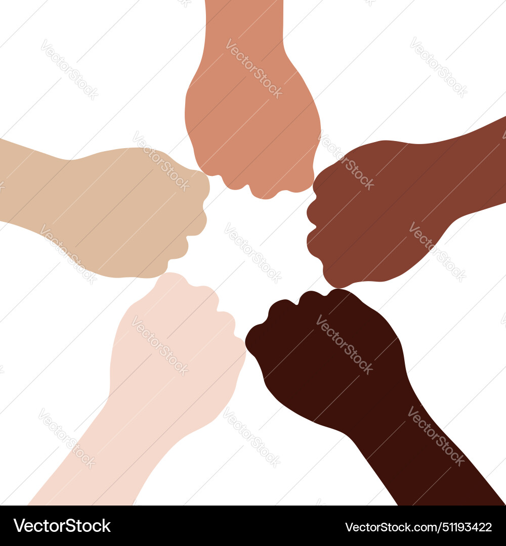 Fists Royalty Free Vector Image - VectorStock