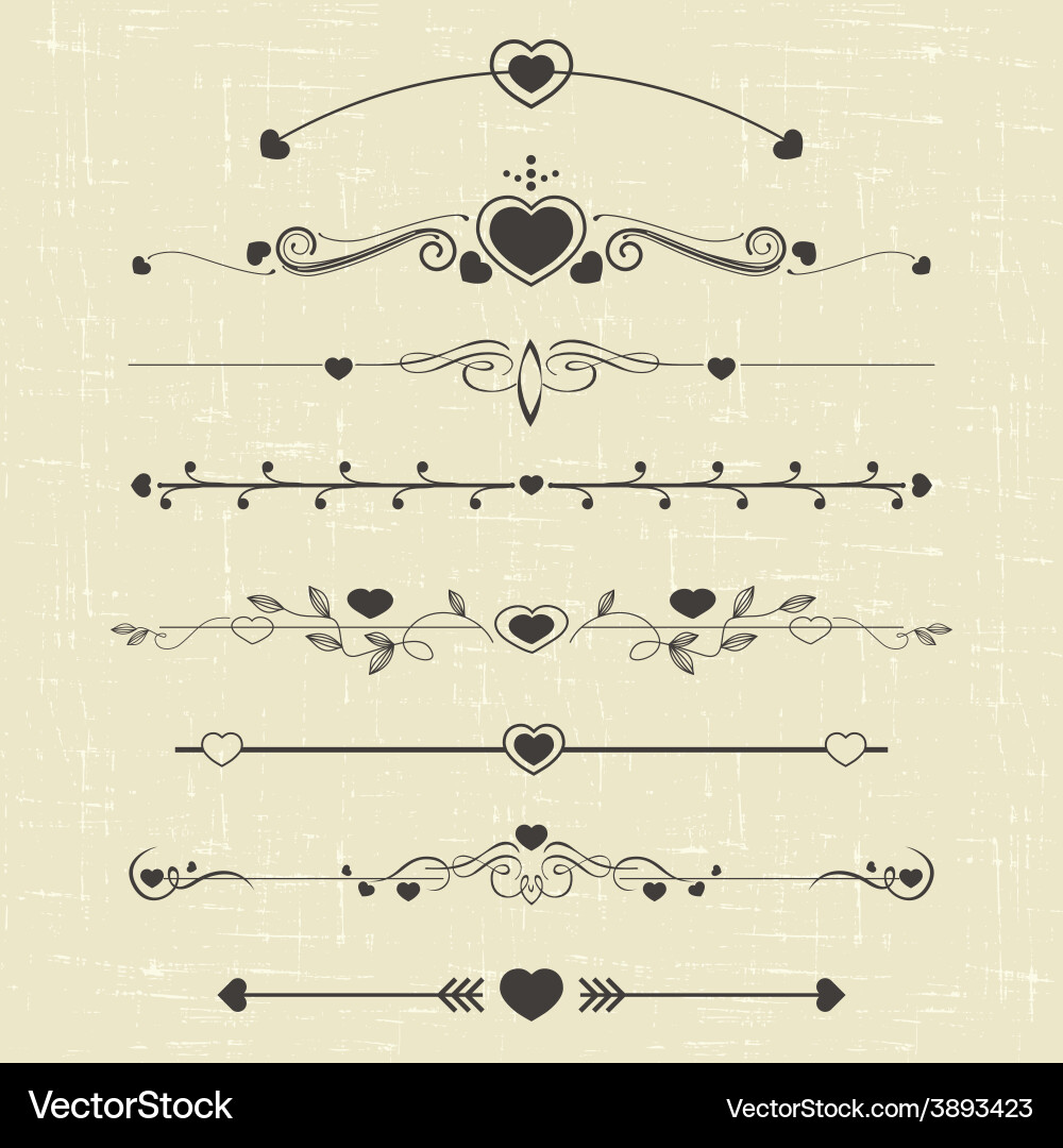 Graphic elements Royalty Free Vector Image - VectorStock