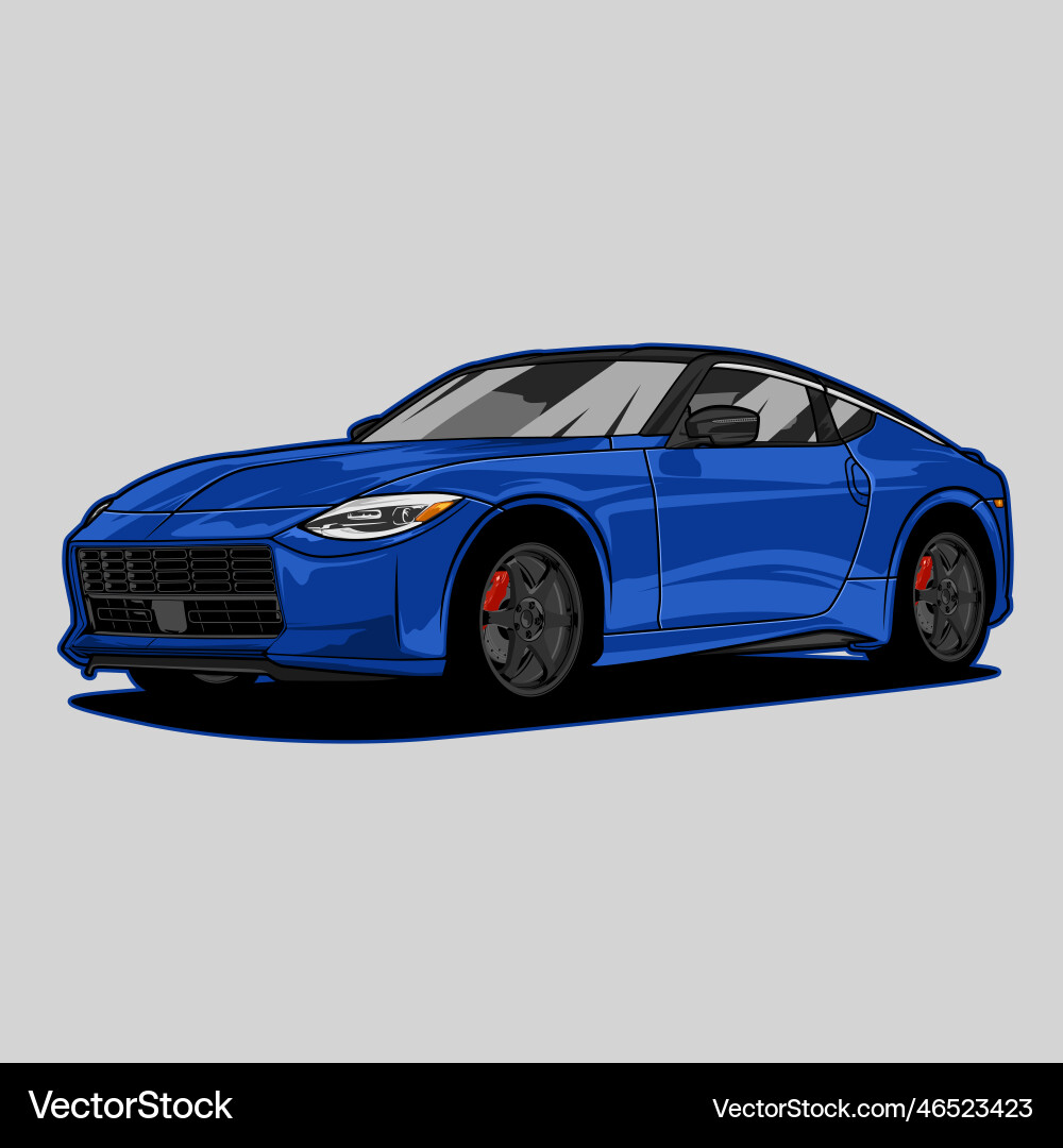 Nissan z Royalty Free Vector Image - VectorStock