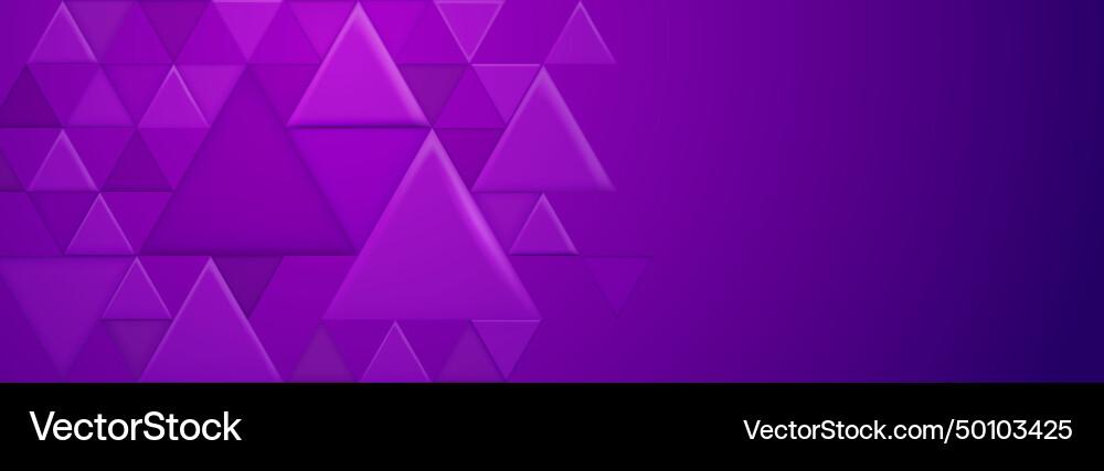 Abstract background with triangular shapes Vector Image