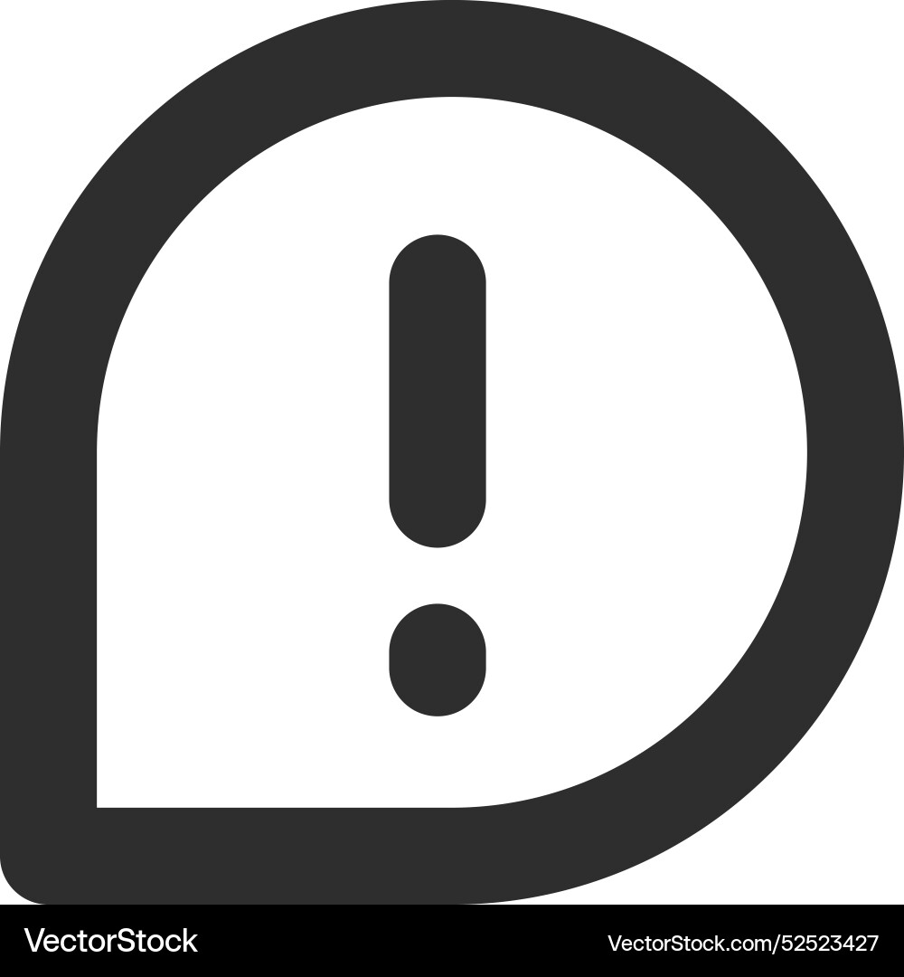 Important tag attention sign exclamation point Vector Image