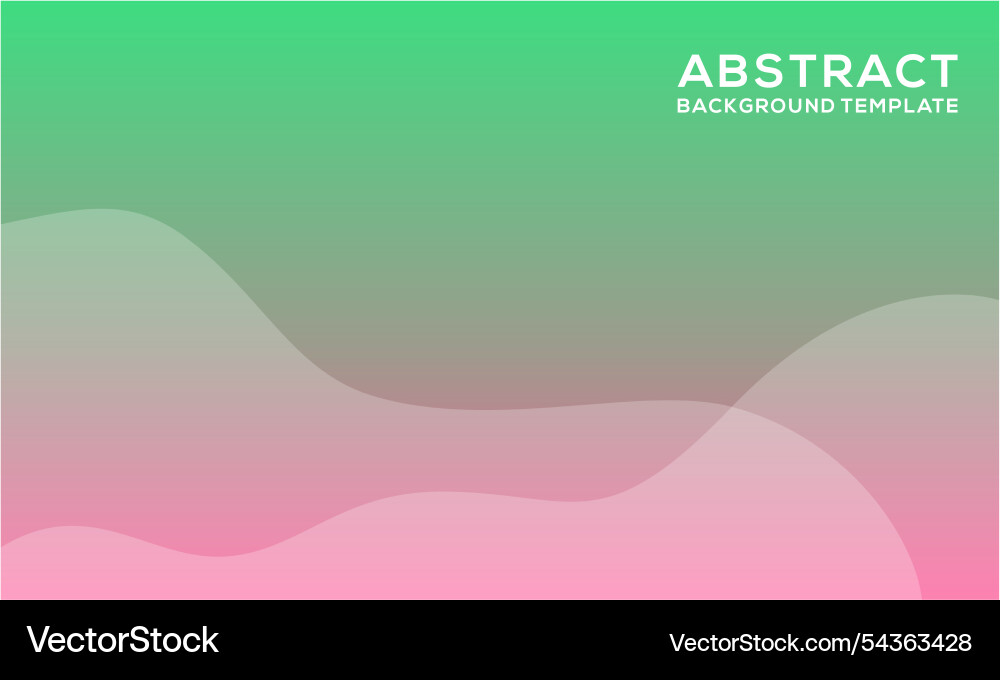 New abstract landing page template Royalty Free Vector Image