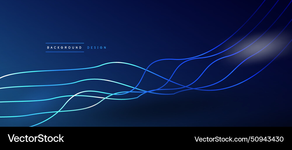 Dynamic wave geometric design Royalty Free Vector Image