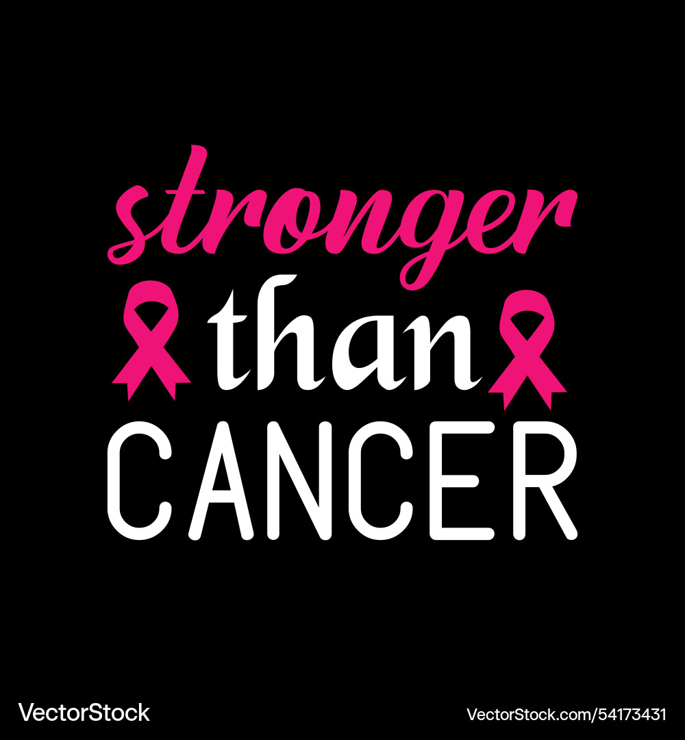 Stronger Than Cancer Vector Images (12)