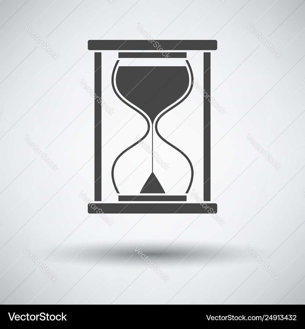 Hourglass icon Royalty Free Vector Image - VectorStock