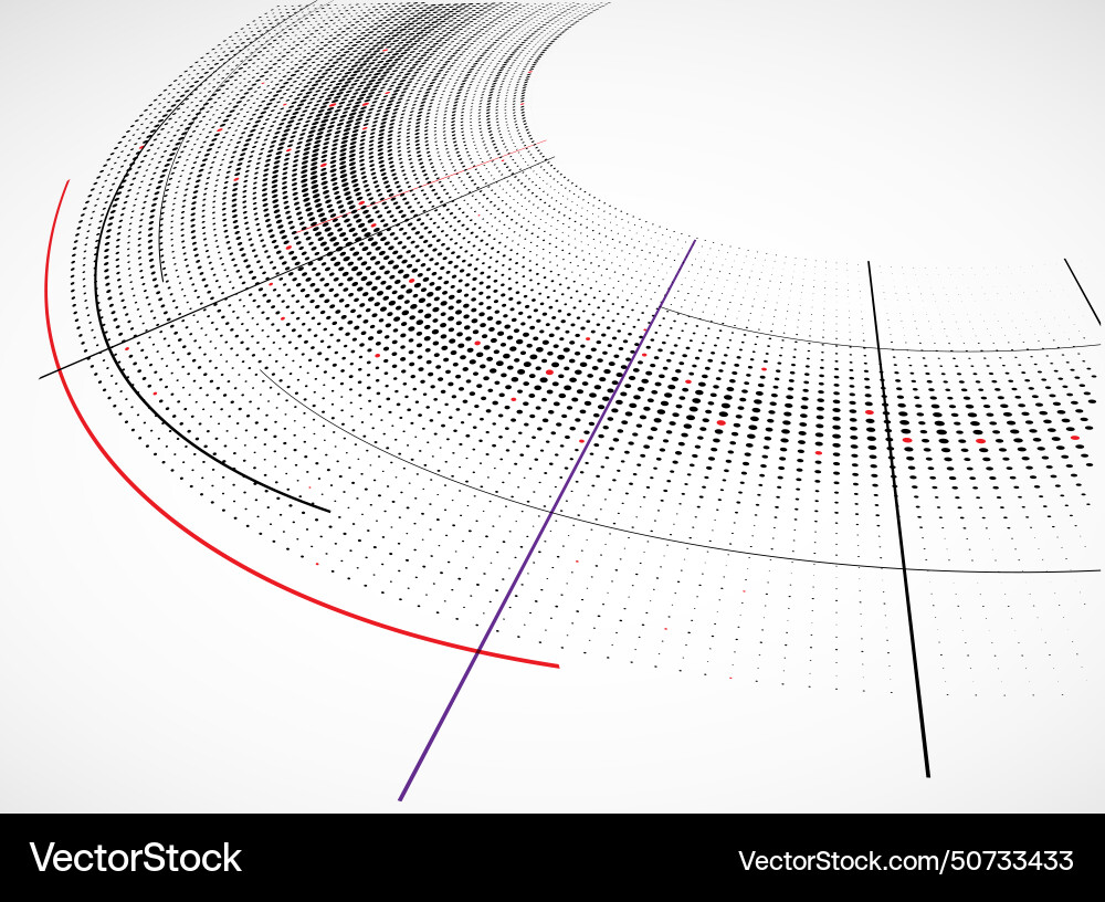 Abstract technology dynamic background Royalty Free Vector