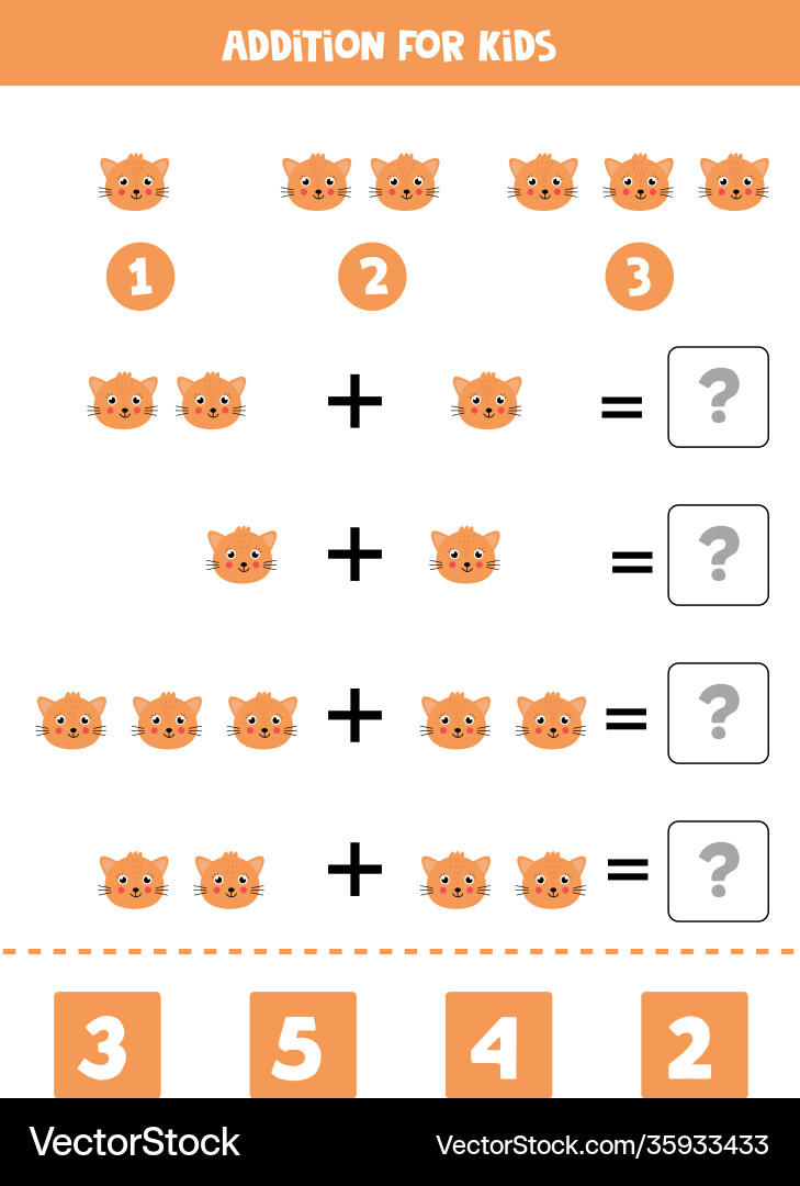 Face Math Worksheets