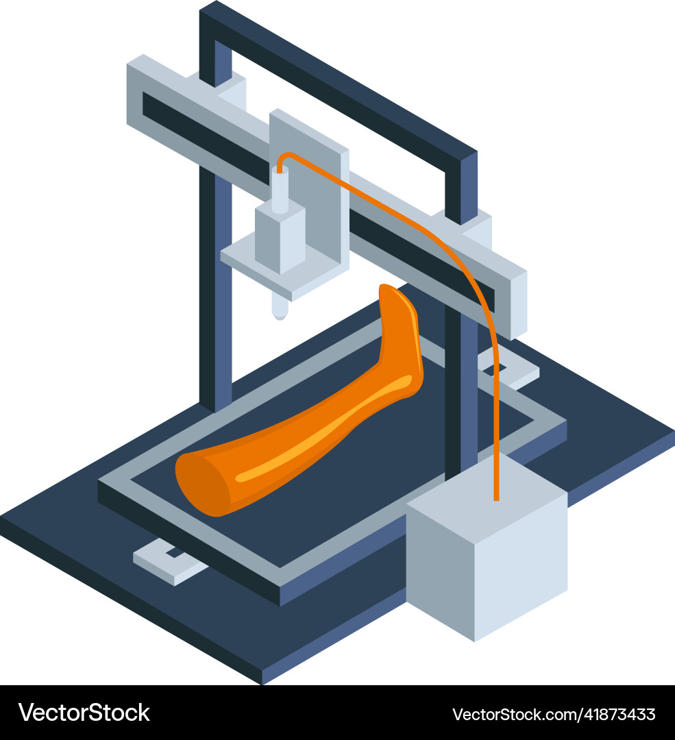 Human leg printing composition Royalty Free Vector Image