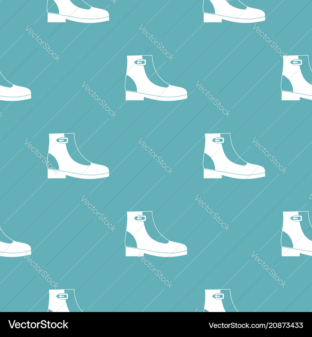 Woman boots pattern seamless Royalty Free Vector Image