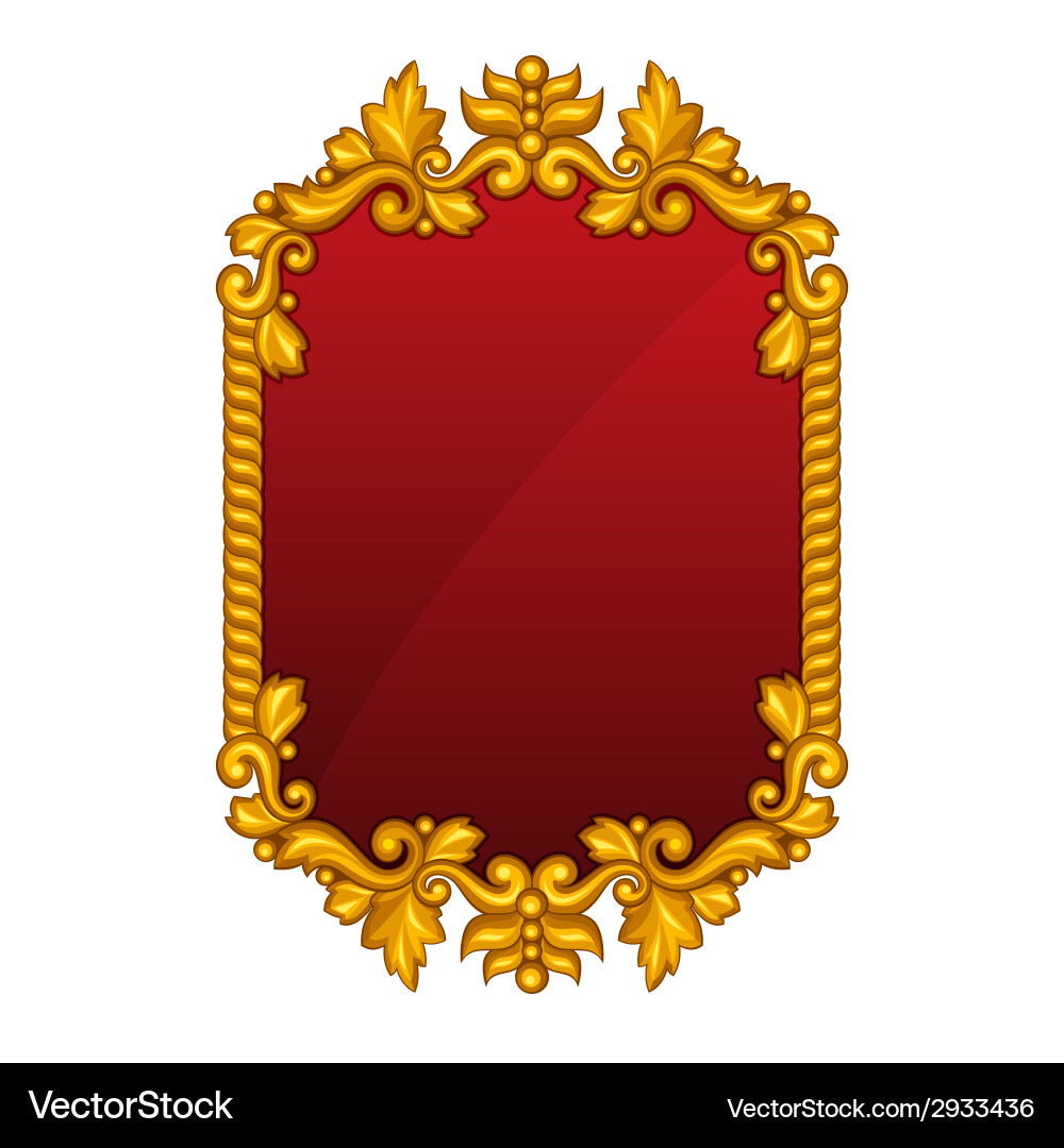 Baroque Gold Frame Vector Free - Infoupdate.org