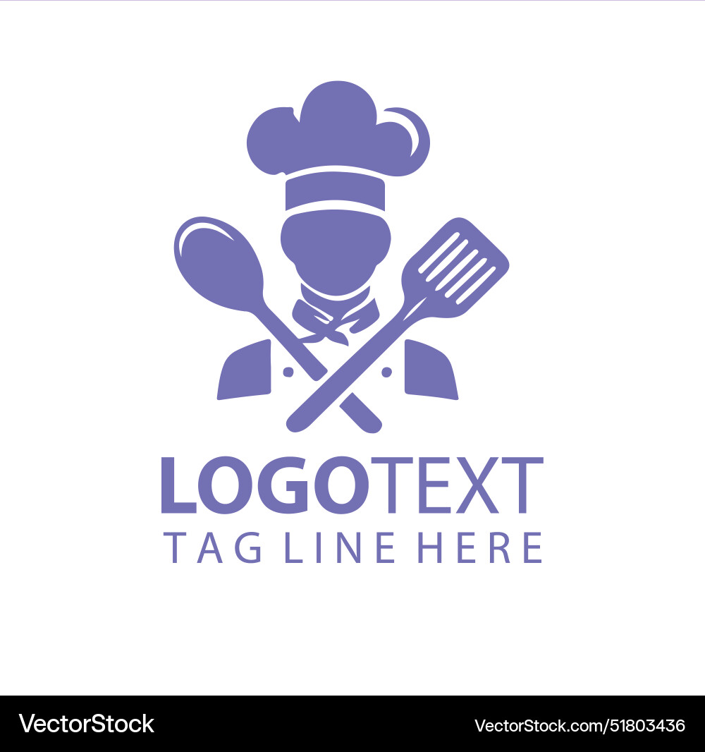 Chef logo Royalty Free Vector Image - VectorStock