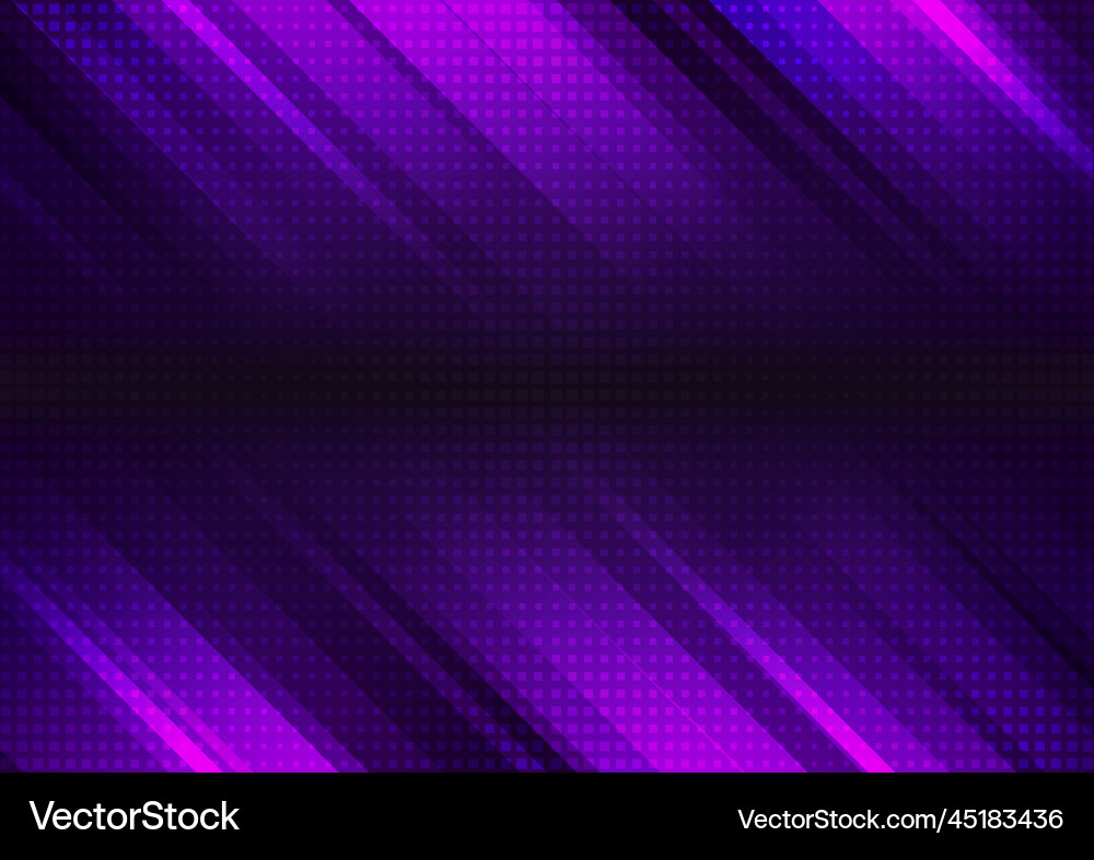 Dark violet hi-tech geometric abstract background Vector Image