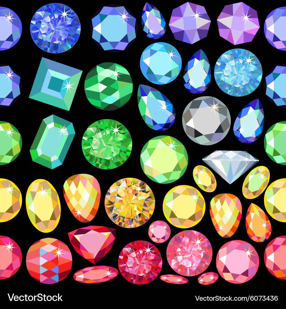 Gems Zircon Stone Vector Images (over 200)