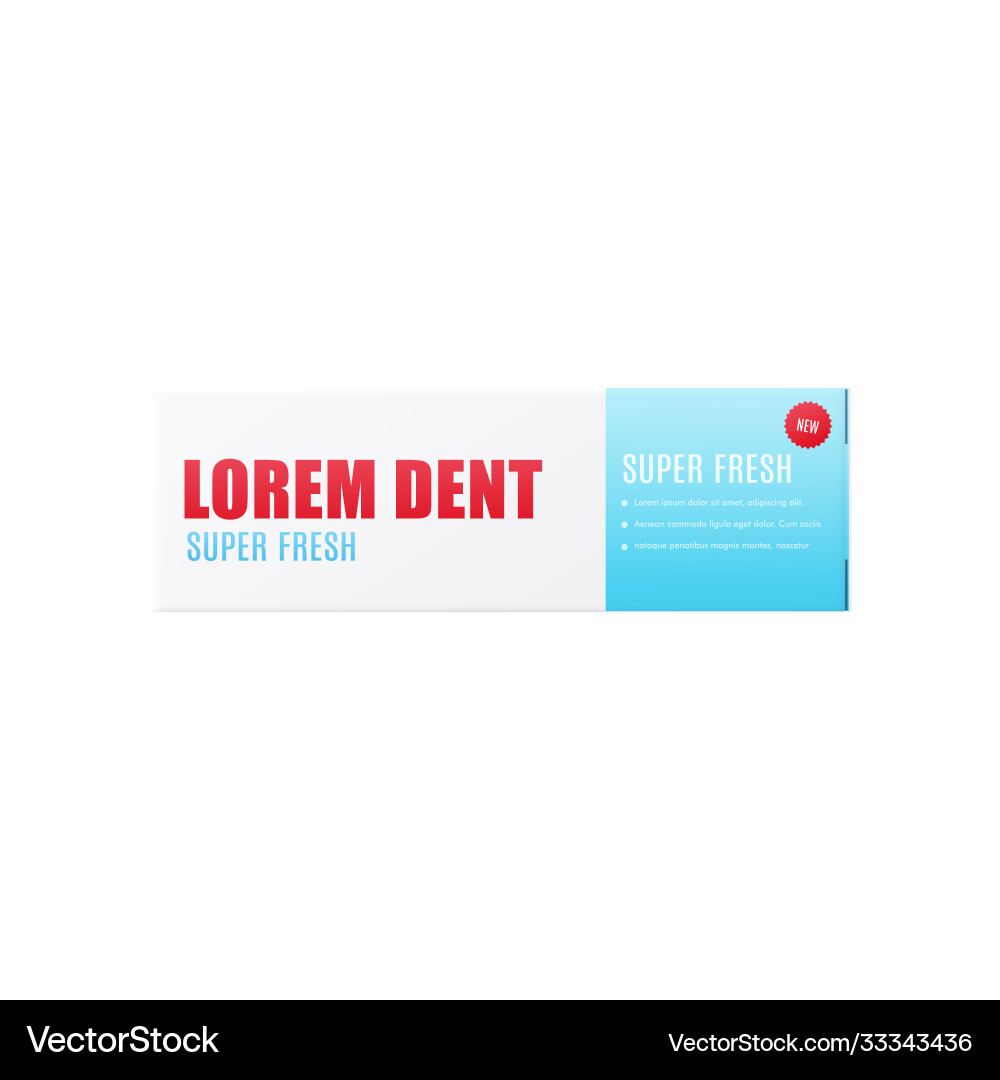 Toothpaste Box Template