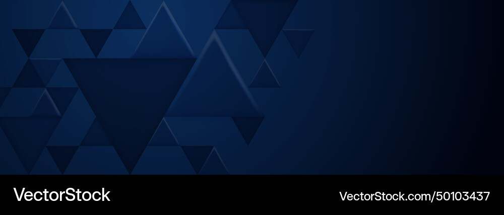 Abstract background with triangular shapes Vector Image