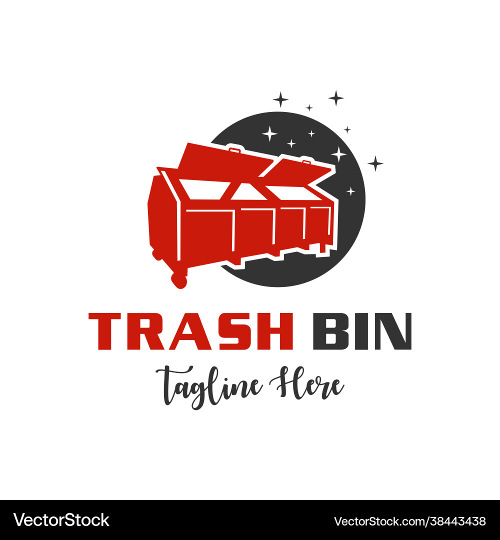 Garbage collection modern logo design Royalty Free Vector