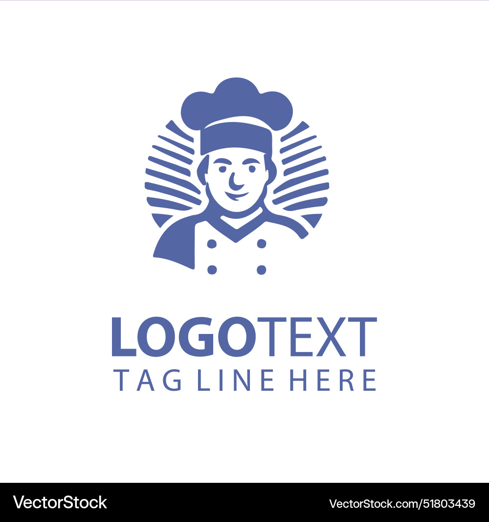 Chef logo Royalty Free Vector Image - VectorStock