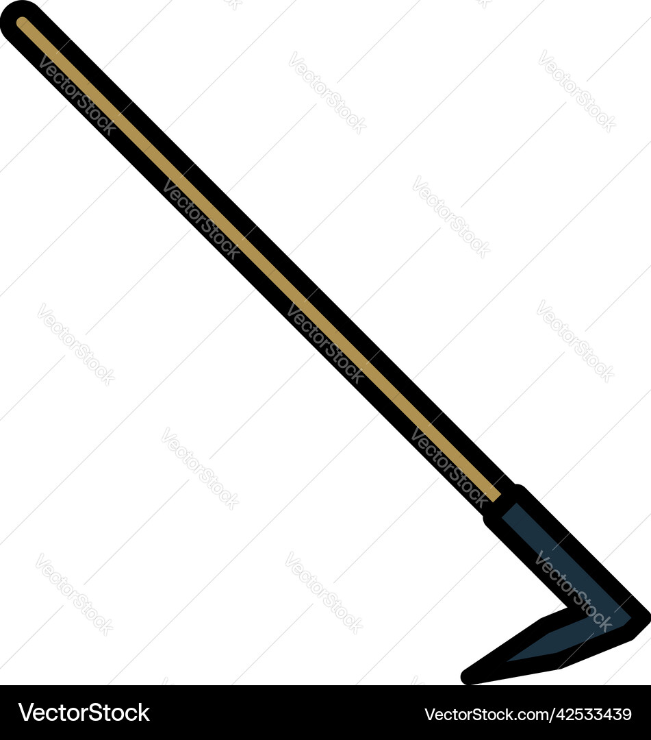Hoe icon Royalty Free Vector Image - VectorStock